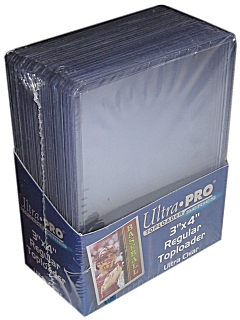 Ultra Pro Platinum Toploaders Ultra-Pro 25-Pack Regular Toploader ...